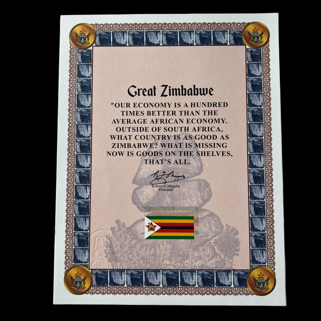 Zimbabwe Great Myrillion 10^30003 Scroll Box 200 Pcs – Lapo Numismatics